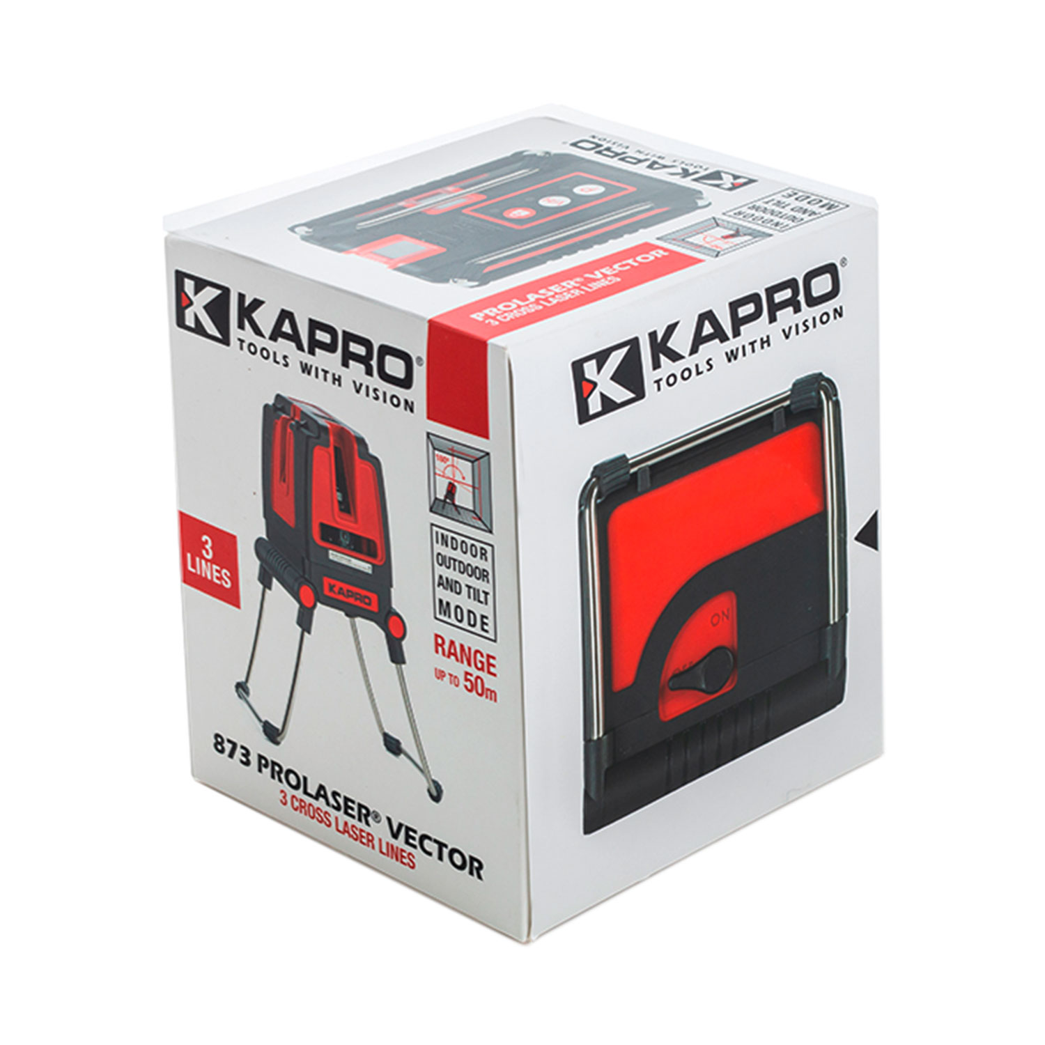 Линеен лазерен нивелир KAPRO 873 Prolaser Vector - Баш Майстора